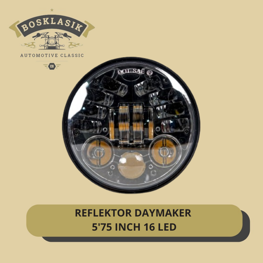Jual REFLEKTOR DAYMAKER 5,75 INCH 16 LED | Shopee Indonesia