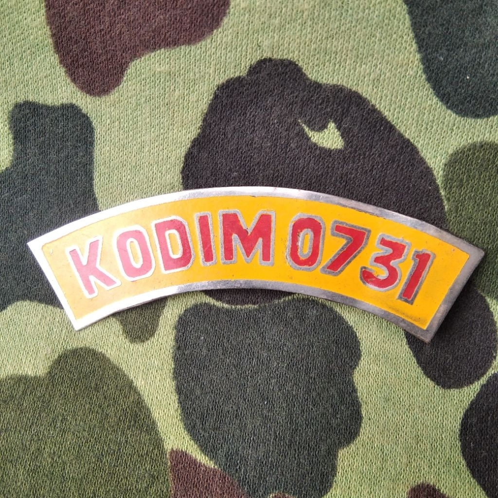Jual patch abri jadul kodim kulon progo jogja pin tentata jadul kaleng ...