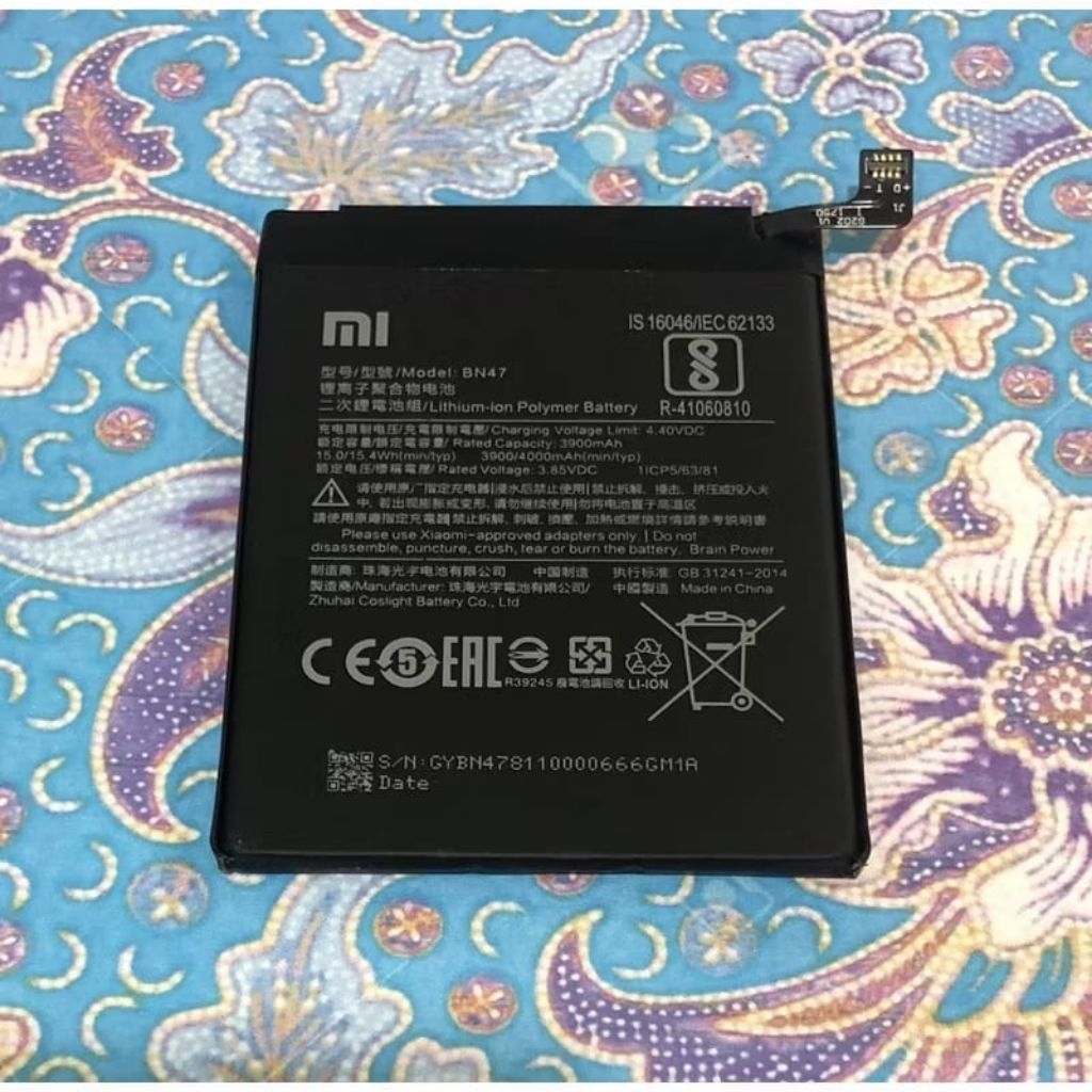 Jual Xiaomi BN47-BN 47-Mi 6 pro - Mi 2A Battery | Shopee Indonesia