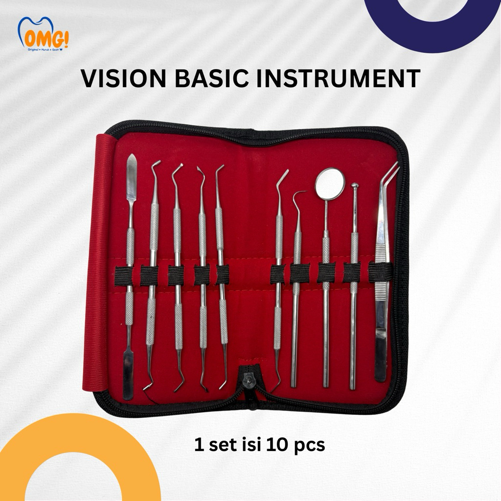 Jual VISION Diagnostic Kit / Basic Instrument (Instrumen Dasar) / Set ...