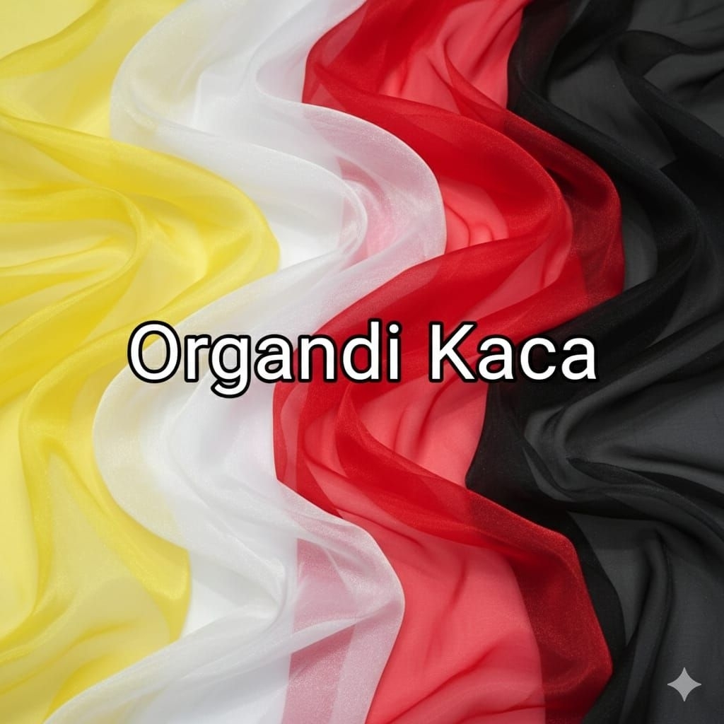Jual Kain Organdi / Organdy Kaca (Kain Kaca) | Shopee Indonesia