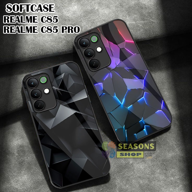 Jual Softcase Glass Kilau Realme C85 dan Realme C85 Pro Terbaru 2025 ...