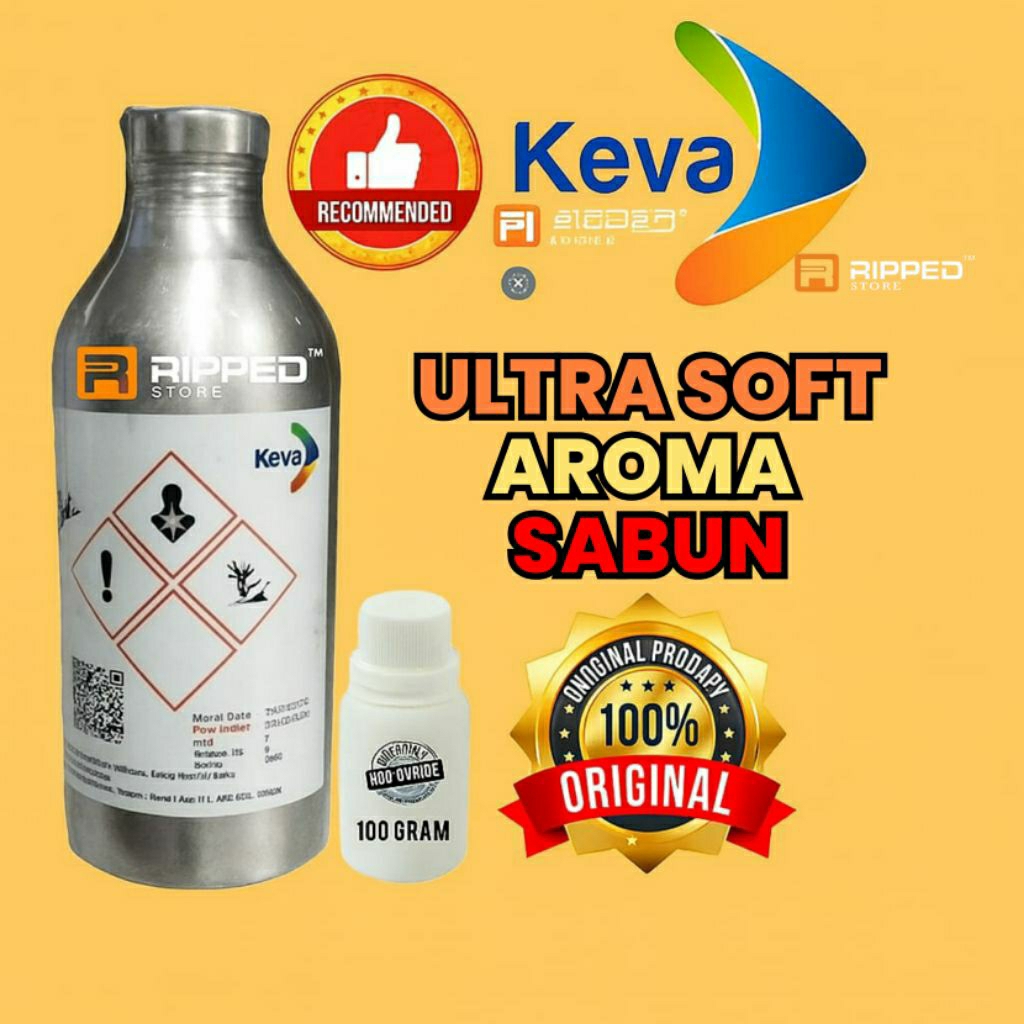 Jual 100ml Bibit Parfum Murni Ultra Soft Aroma Sabun Original Keva ...