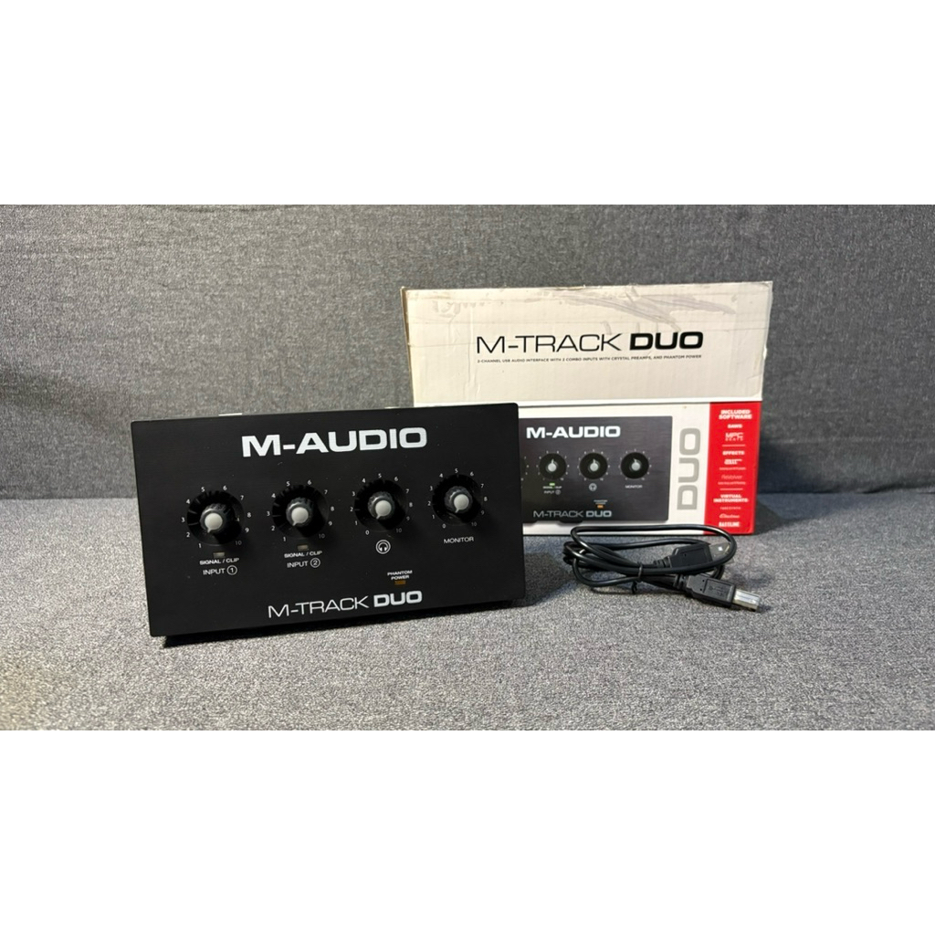 Jual m-audio m-track duo soundcard | Shopee Indonesia