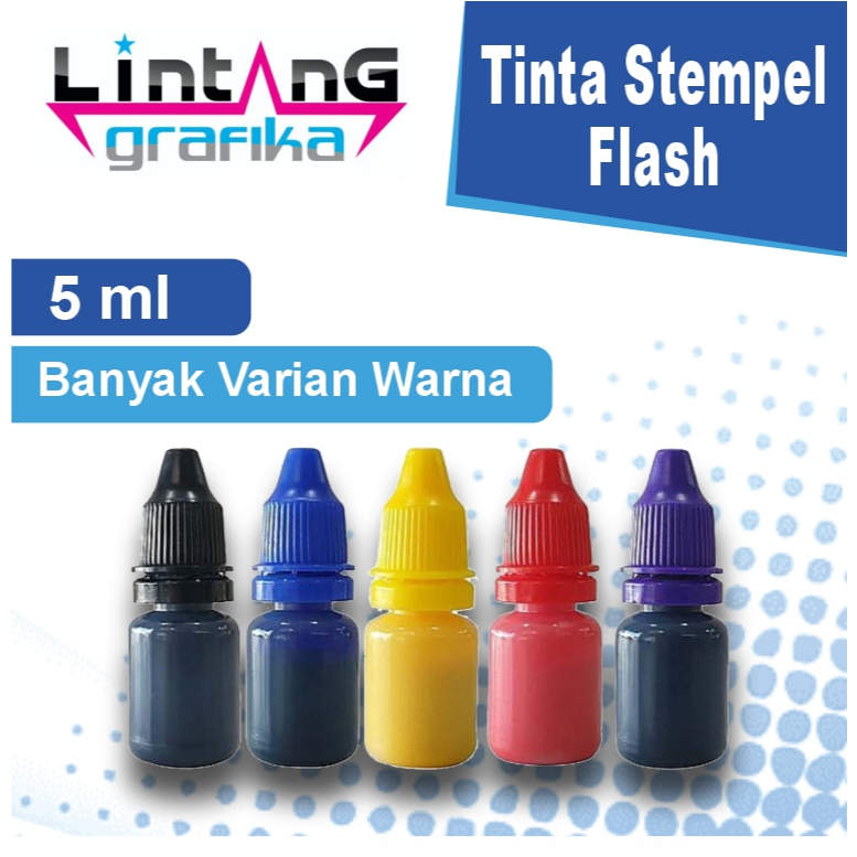 Jual tinta stempel flash isi ulang refill | Shopee Indonesia