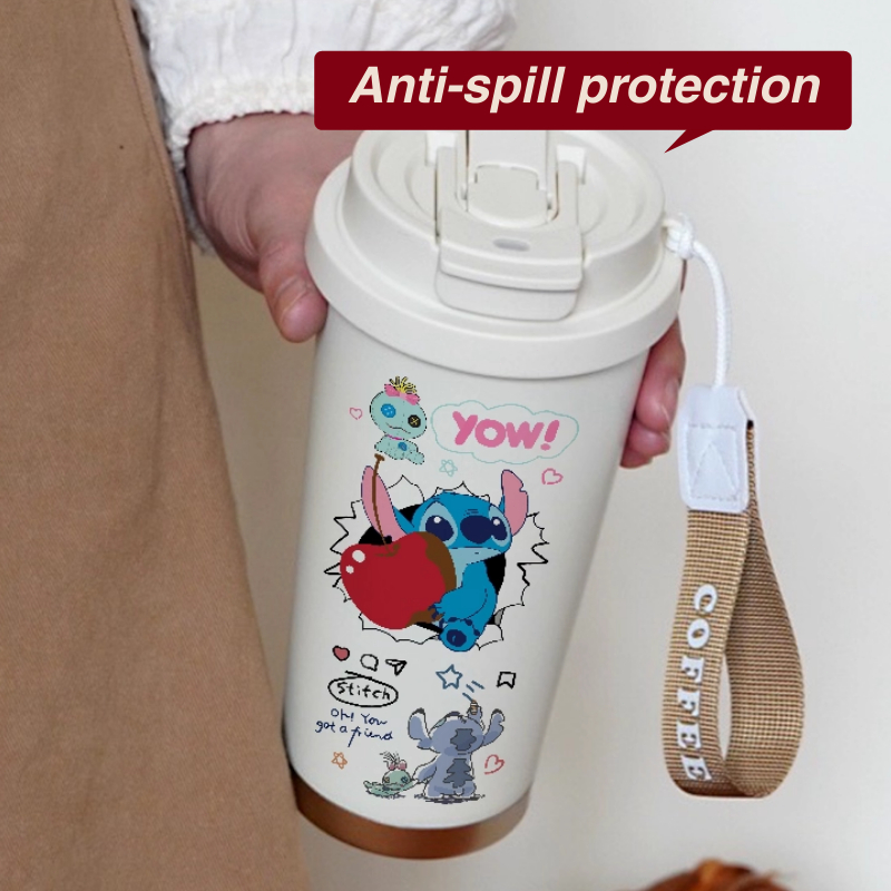 Jual Tumbler Stitch Lilo And Stich Disney Blue Monster 500ml Stainless ...