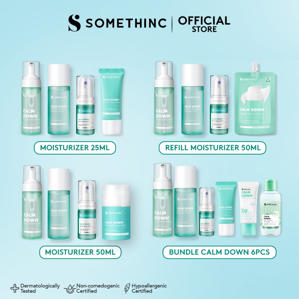Jual SOMETHINC Paket Lengkap Calm Down Series (Calm Down! Bubble ...