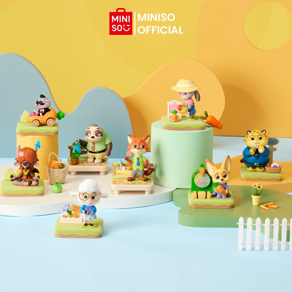 Jual MINISO TOY - MINISO X Disney Zootopia Autumn Garden Collection ...