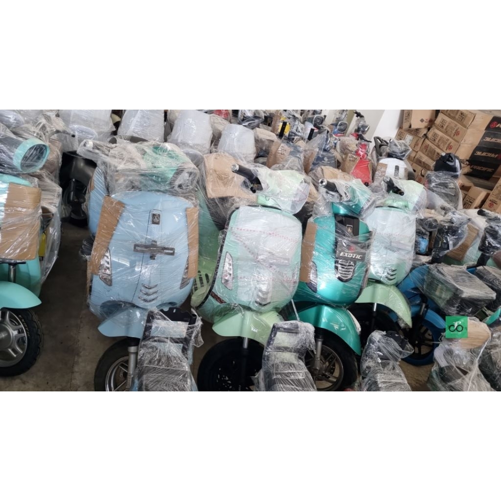 Jual Sepeda Motor Listrik Exotic Sprinter Prime AT PRO LX Vespa NEW ...