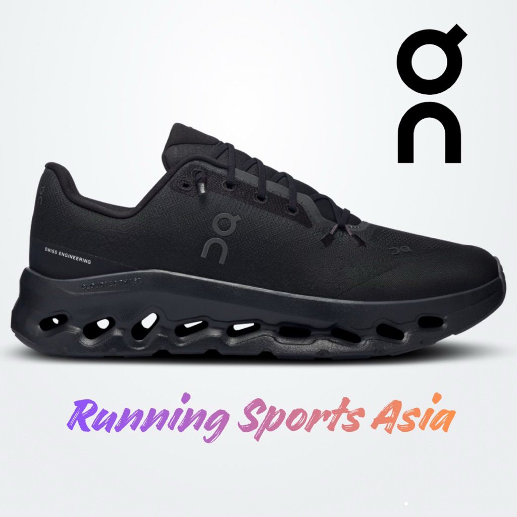 Jual Sepatu Running On Cloudtilt All Black Running Shoes | Shopee Indonesia