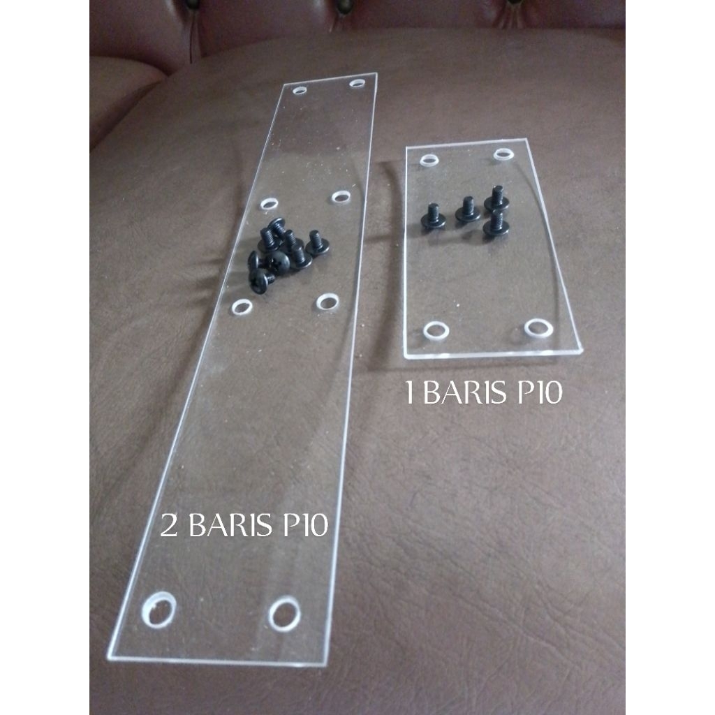 Jual pelat + BAUT M4 ; untuk menyambung antar panel P10, susunan panel ...