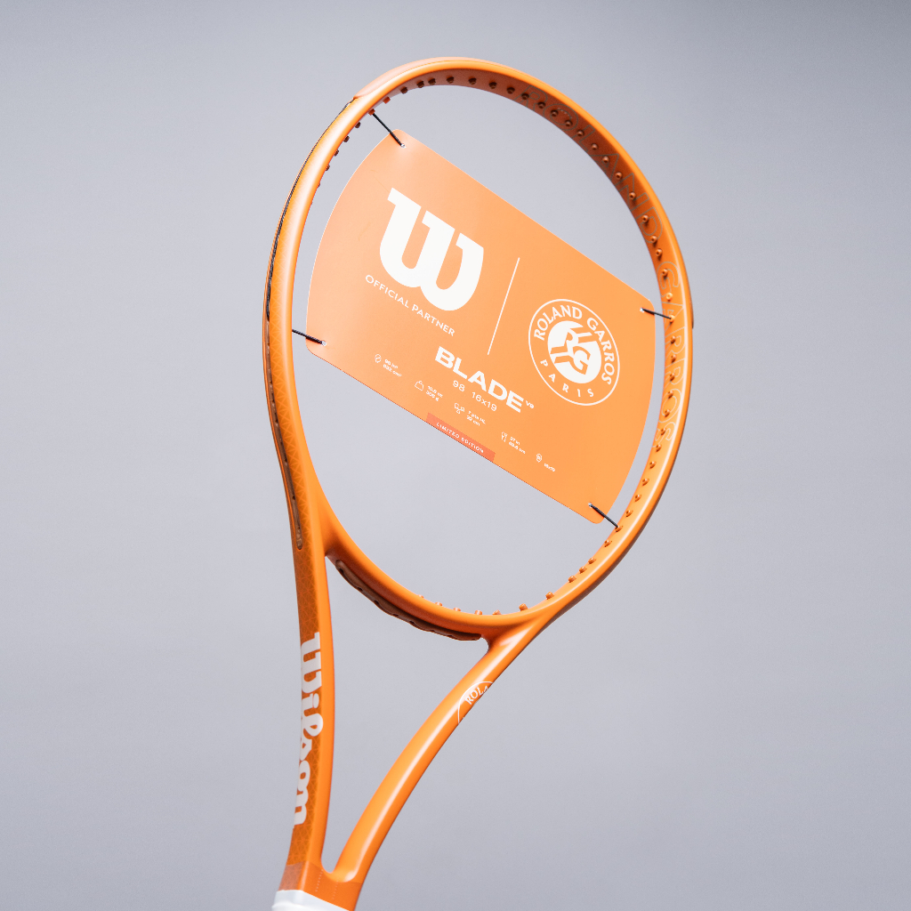 Jual Raket Tenis Tennis Racket Wilson x Roland Garros Blade 98 16x19 V9 ...