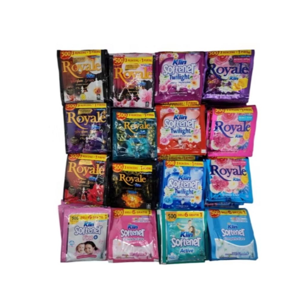 Jual Royale Softener Pewangi Pakaian 13ml X 12 Sachet (1 renceng ...