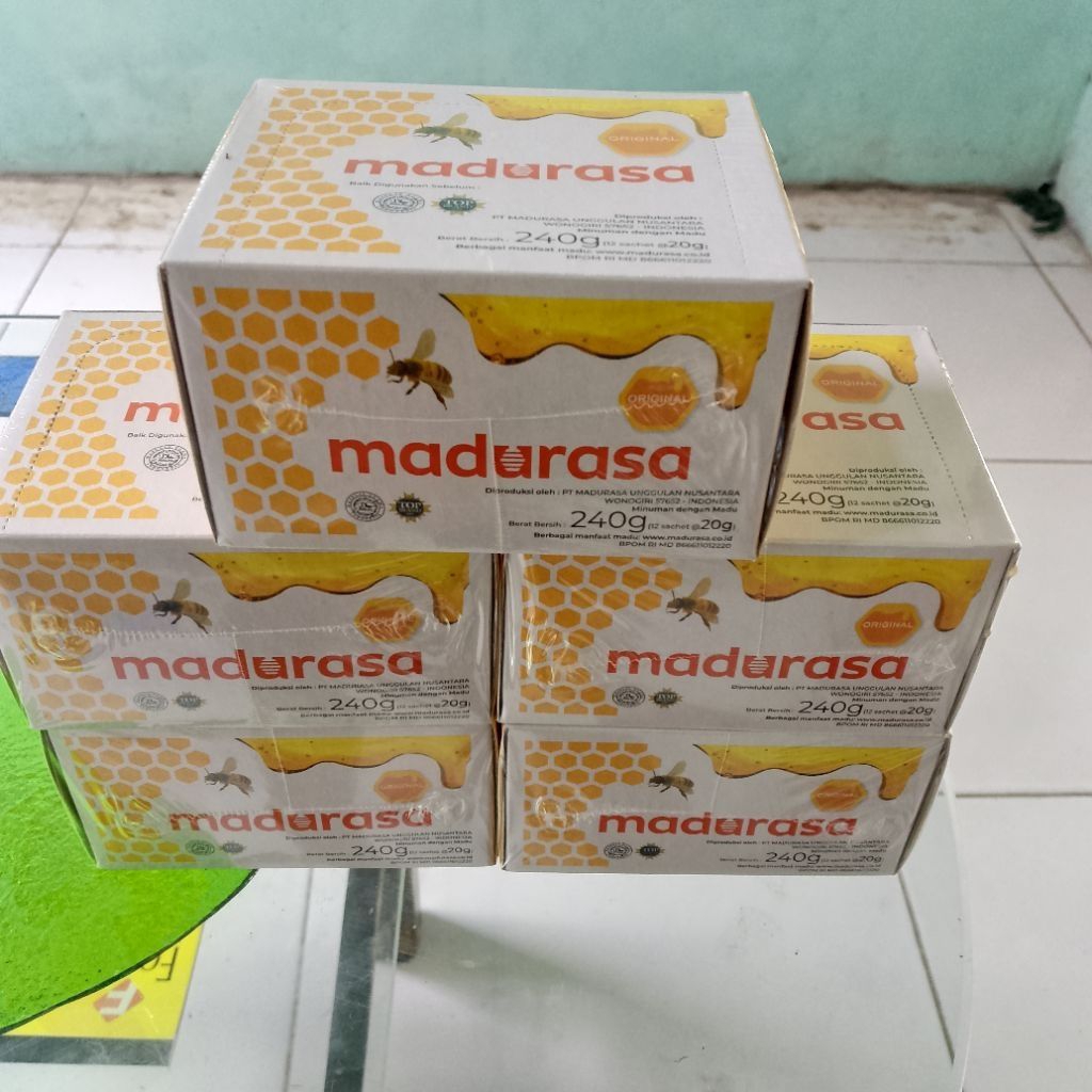 Jual MADURASA ORIGINAL 1 BOX ISI 12 SACHET | Shopee Indonesia