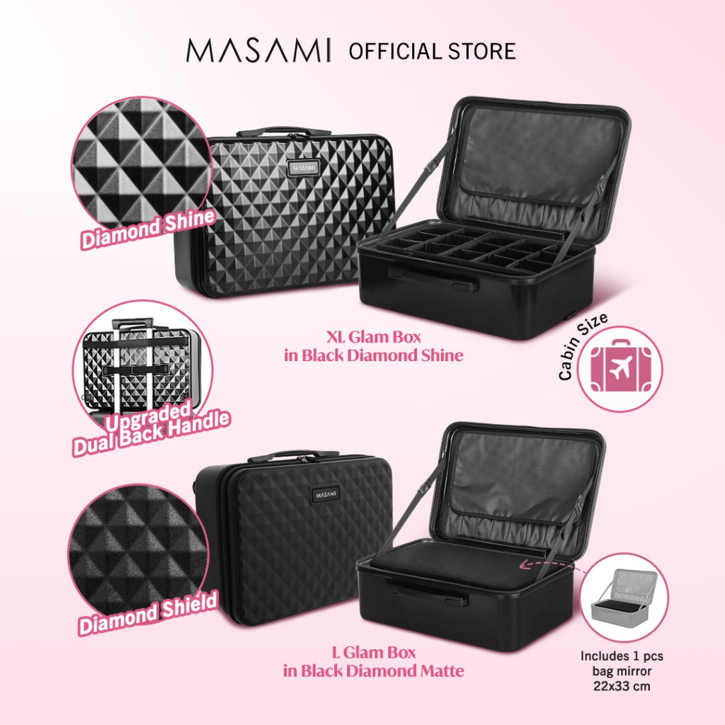 Jual [READY STOCK] Masami x Leo Afandi XL Glam Box in Black Diamond ...