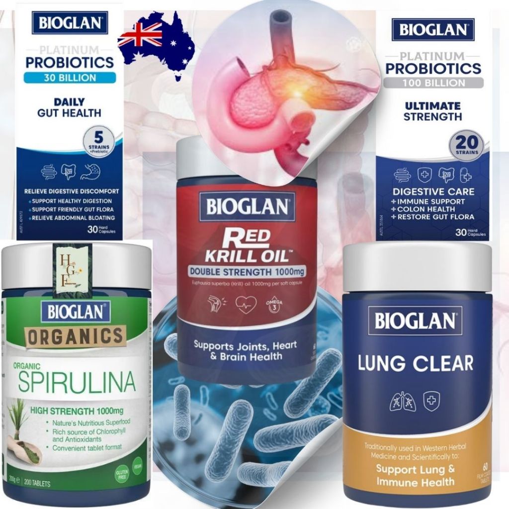 Jual Bioglan Platinum Probiotic 100 Billion digestive 30 Capsules ...