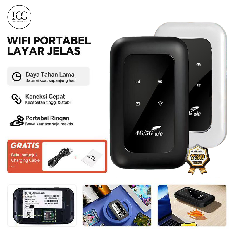 Jual IGG Pocket Wifi Router Nirkabel 4G/5G Mini Modem Wireless Router ...