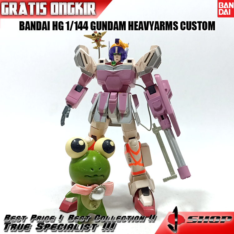Jual BANDAI 1/144 GUNDAM HEAVYARMS / HEAVY ARMS CUSTOM 1/144130 ...