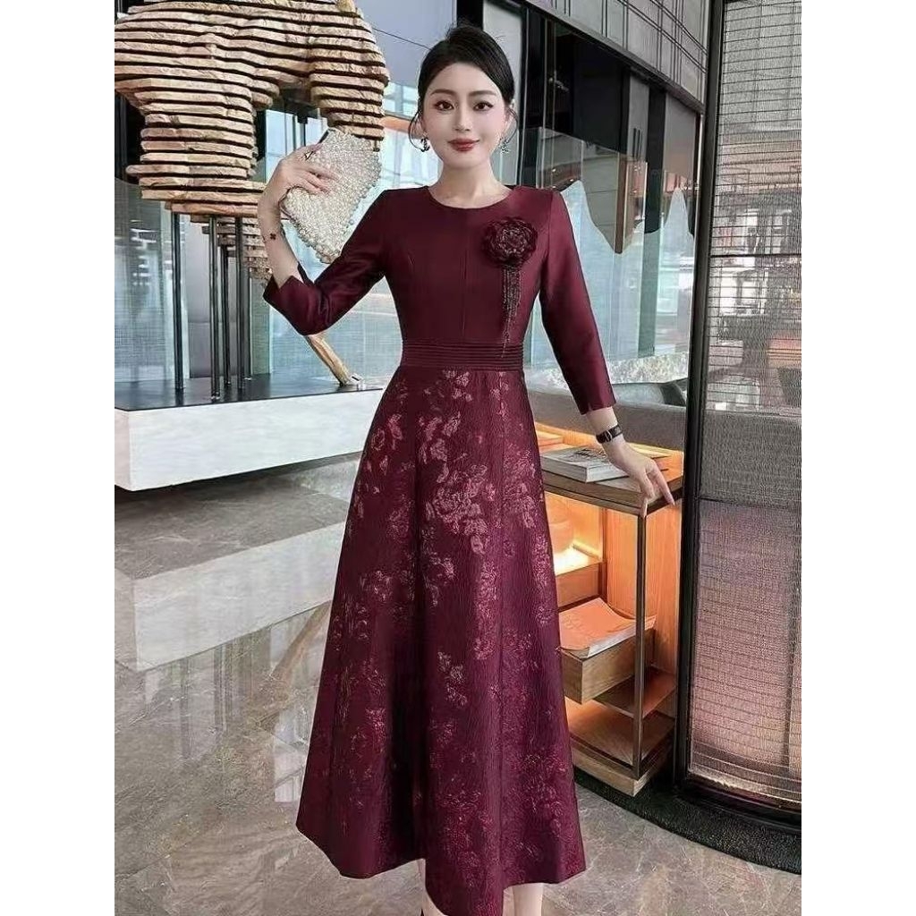 Jual Dress Butik Mewah Import Premium "ARTHURAS (GJ NOV 25188)" Cek ...