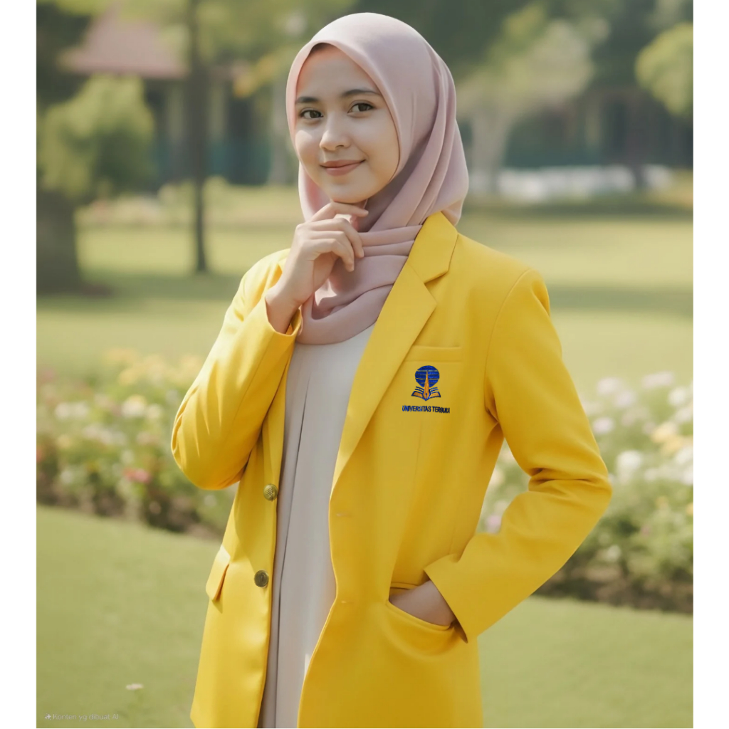Jual JAS UT KANCING KUNINGAN LOGO UT ASLI UNIVERSITAS TERBUKA WARNA ...