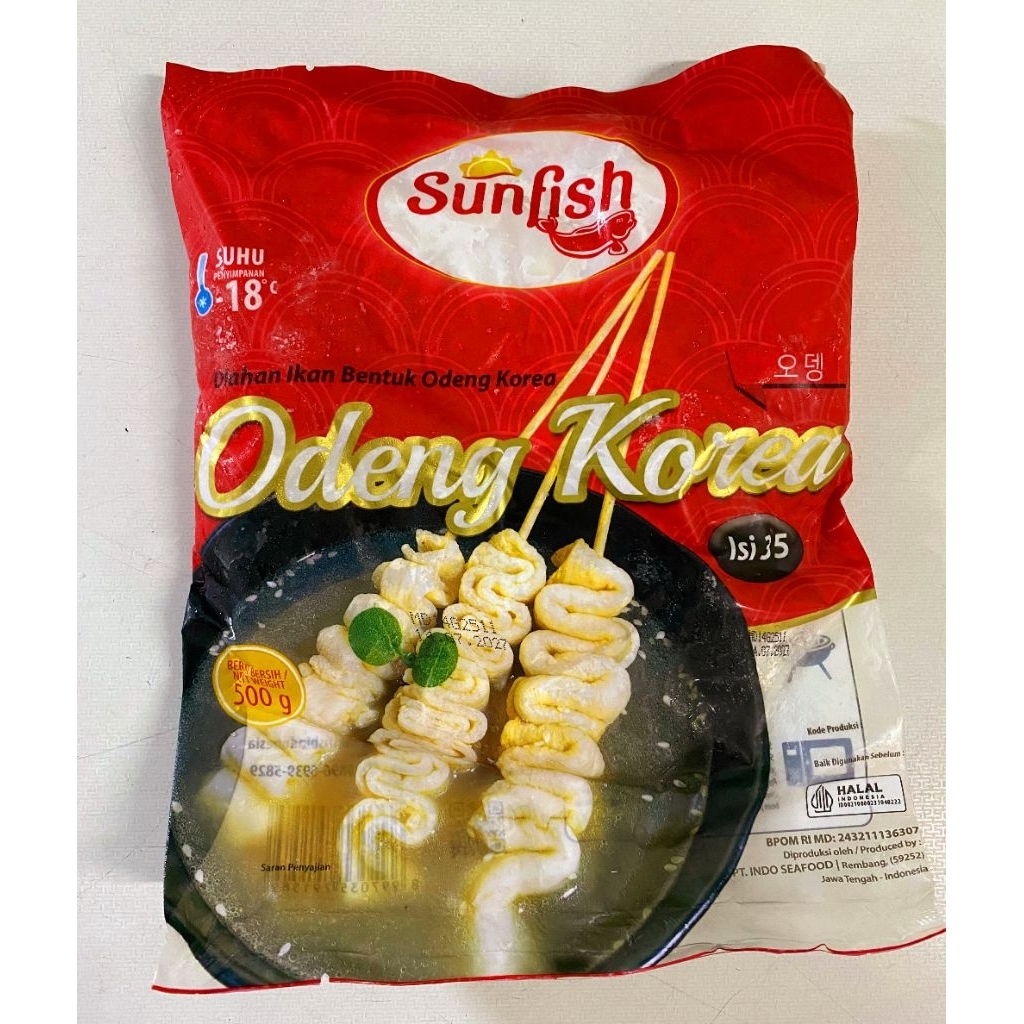 Jual Sunfish Odeng Korea isi 35pcs 500gr | Shopee Indonesia