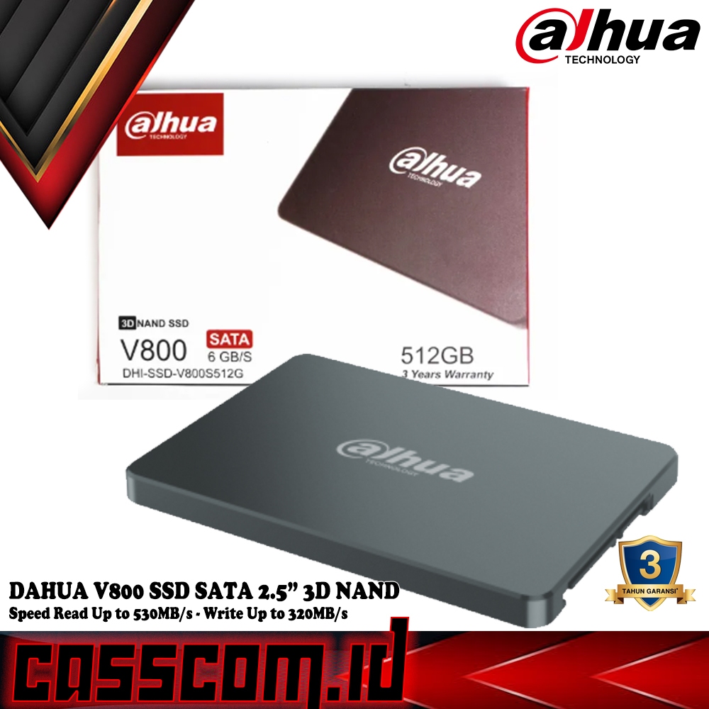 Jual SSD DAHUA 512GB V800S 2.5" SATA3 3D Nand ORIGINAL | Shopee Indonesia
