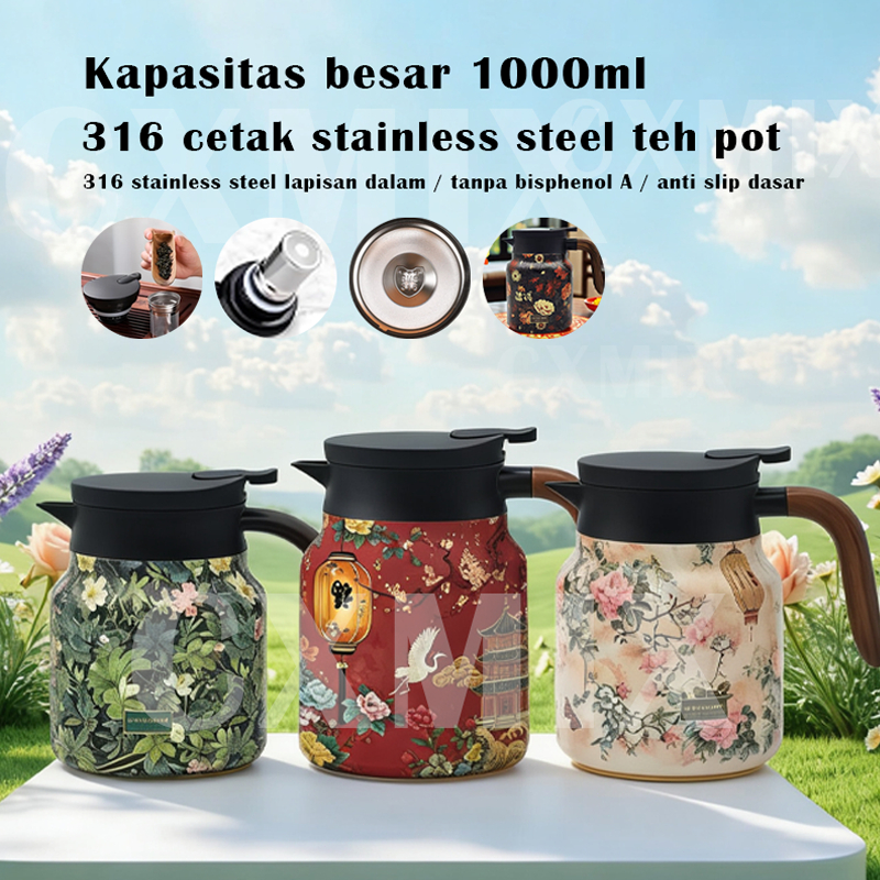 Jual Free brushes-Ramadan Teko Teh Isolasi kapasitas besar 1000ml cetak ...