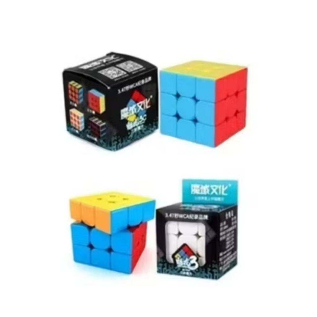 Jual Rubik Kubus Mainan Edukasi 3x3 Magic Cube | Shopee Indonesia