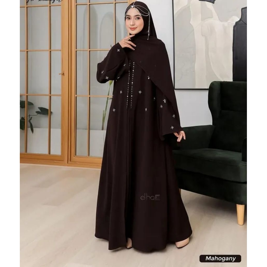 Jual Gamis Viral Abaya Mecca Dress Busuib Size M L XL XXL Abaya Dubay ...