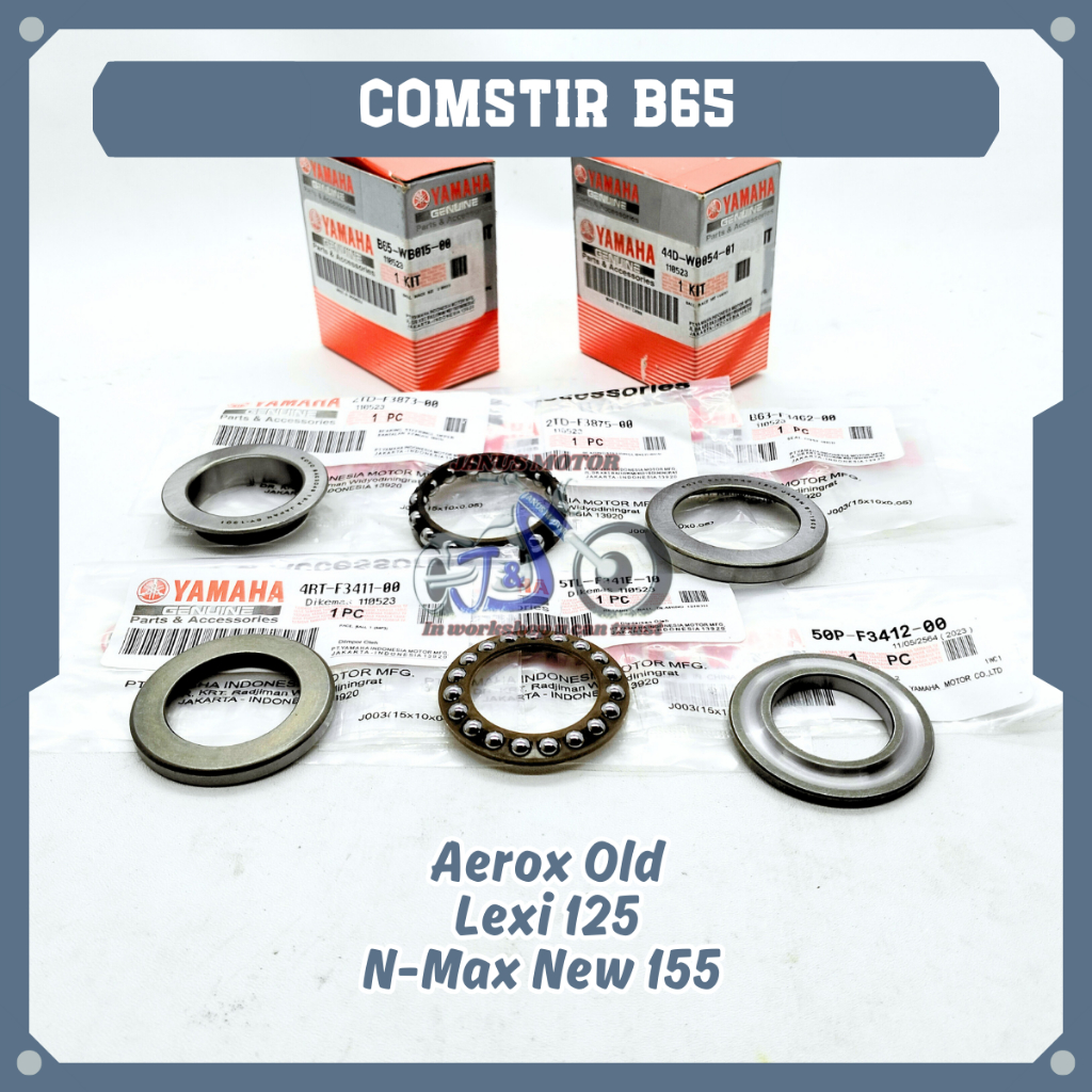 Jual Bearing Komstir Yamaha B65 Laher Comstir Aerox Old Lexi 125 N-Max ...