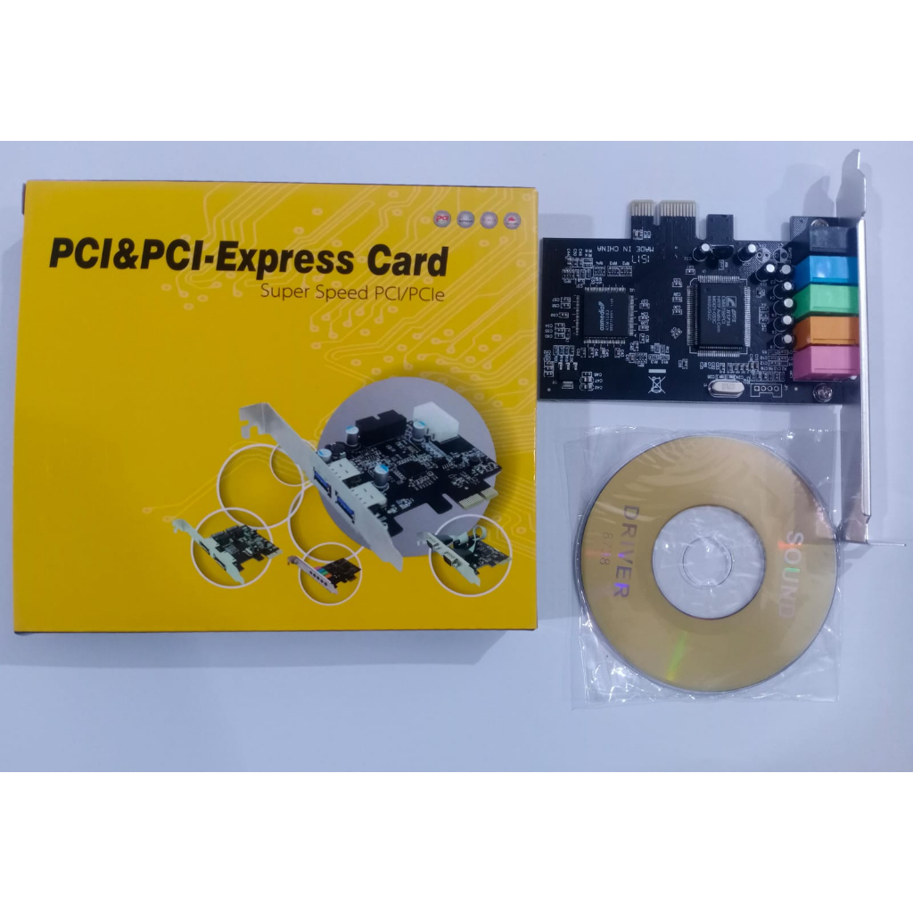 Jual PCIe Surround Sound Card PCI Express Expansion Card PCi | Shopee ...
