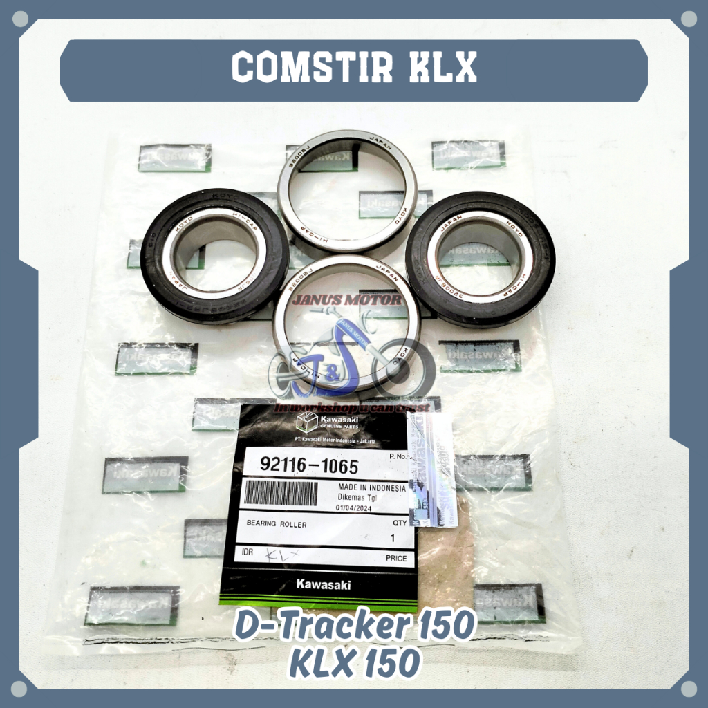 Jual Bearing Komstir Kawasaki 92116-1065 Laher Comstir D-Tracker 150 ...