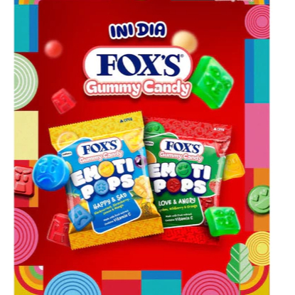 Jual Fox Gummy Candy EmotiPops 35g | Shopee Indonesia