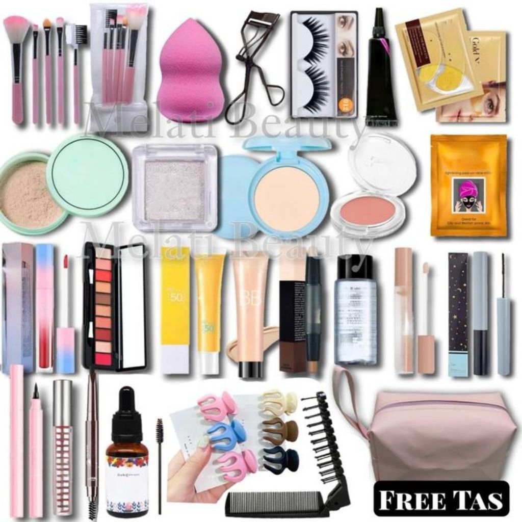 Jual PROMO!!! Paket Set Make Up Varian Lengkap 26 Item [ BPOM ] 1 Set ...