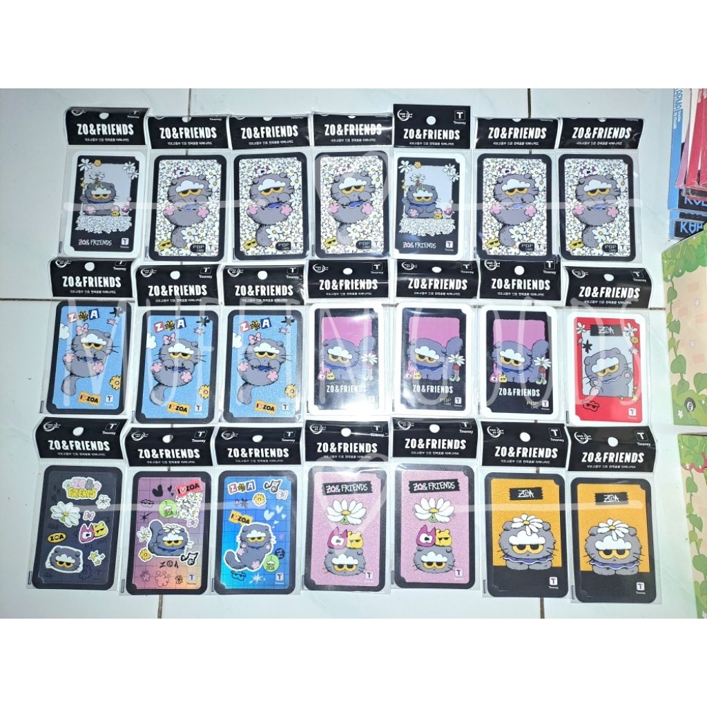 Jual [READY STOCK] Official G-Dragon Zo&Friends Zoa Tmoney Card GS25 E ...