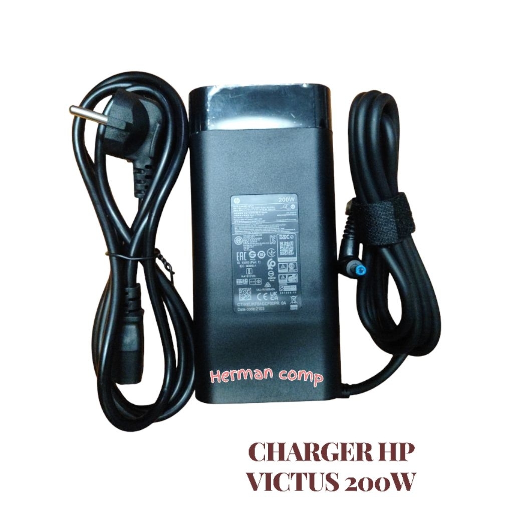 Jual Original Adaptor/Charger Laptop HP VICTUS 16 16-E0088AX 16-E0010NR ...