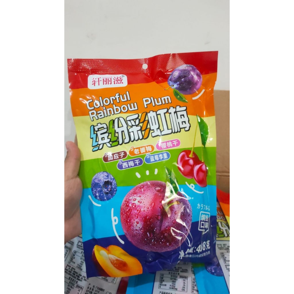 Jual 408G COLORFUL RAINBOW PLUM MANISAN IMLEK 2026 | Shopee Indonesia