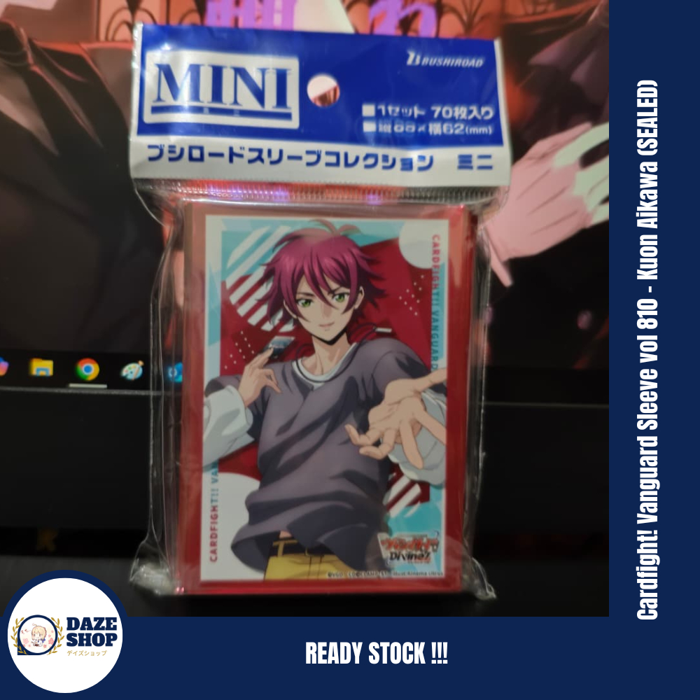 Jual Cardfight! Vanguard Sleeve vol 810 - Kuon Aikawa (SEALED) | Shopee ...