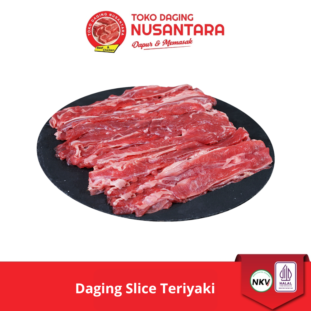 Jual Daging Slice Teriyaki 500gr – Beef Slice untuk Teriyaki/Shabu ...