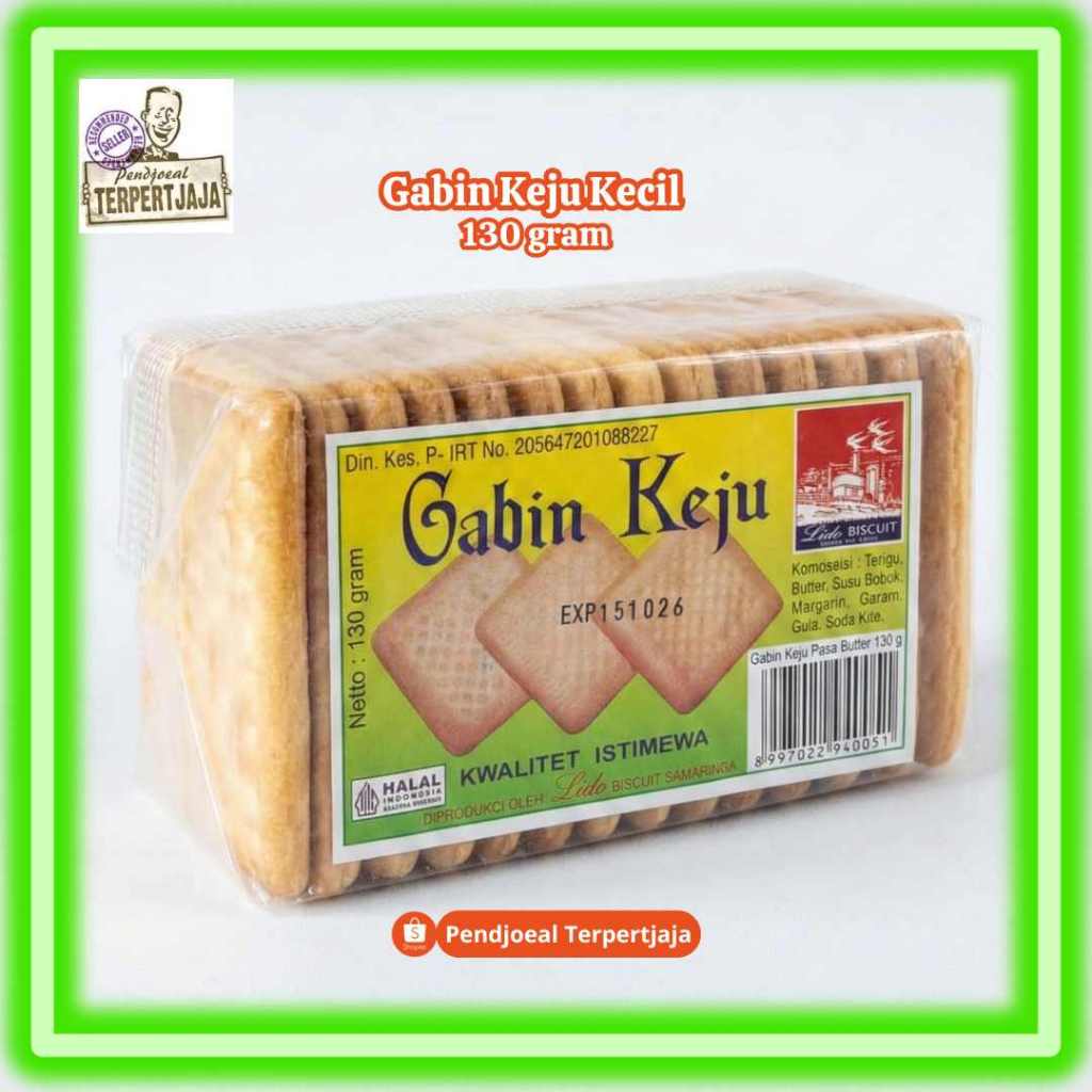 Jual Gabin Keju Lido Biscuit 130gram | Shopee Indonesia