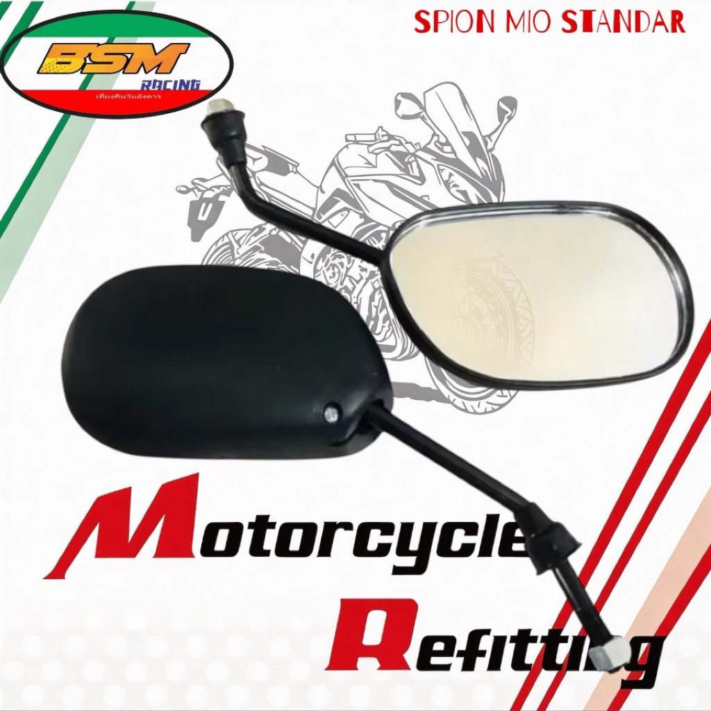 Jual PROMO Spion Standar Yamaha Mio Mio Soul Mio J Mio GT fino Mio Soul ...