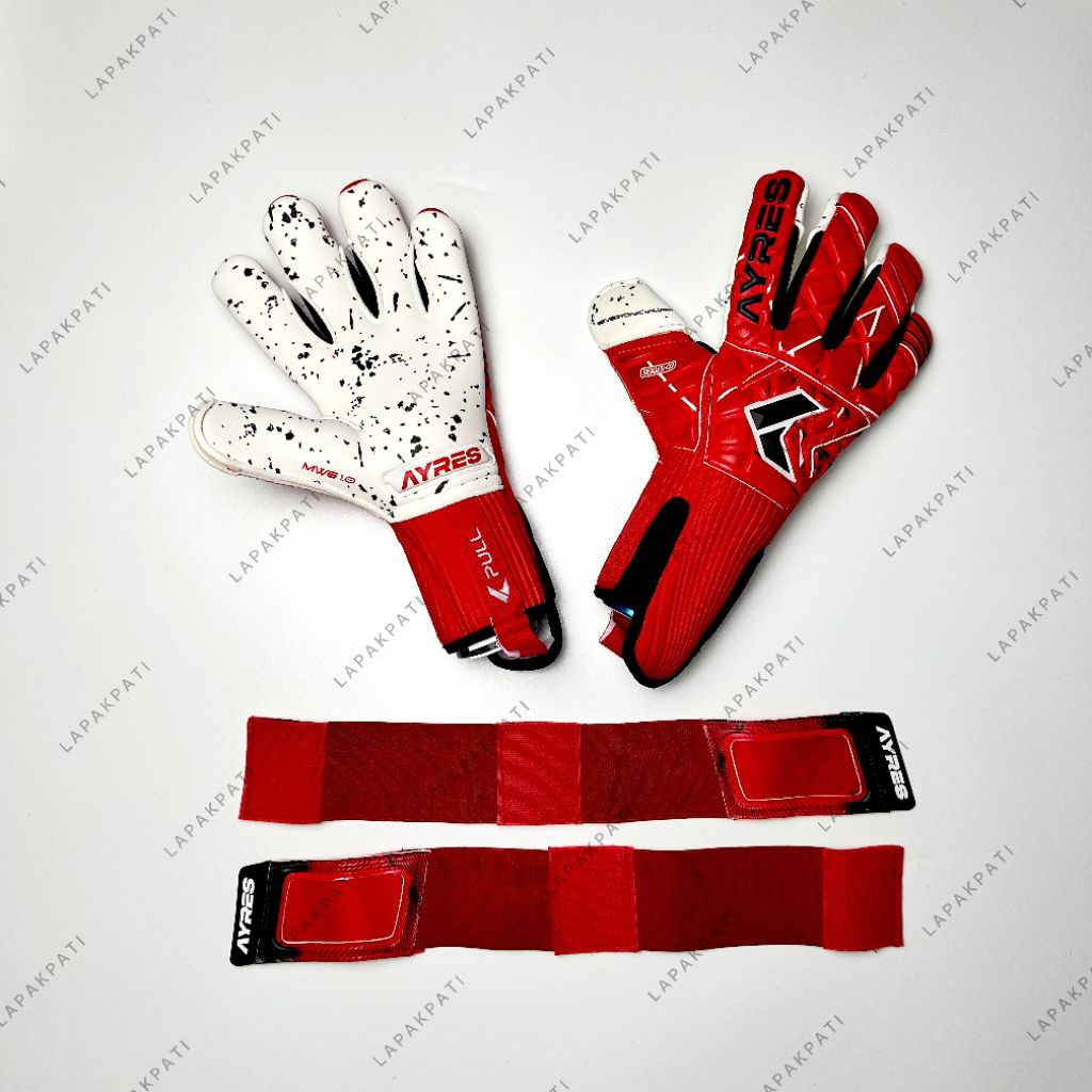 Jual NEW MODEL 2026 FREE ID NAME AYRES SERIES 02 RED SARUNG TANGAN ...