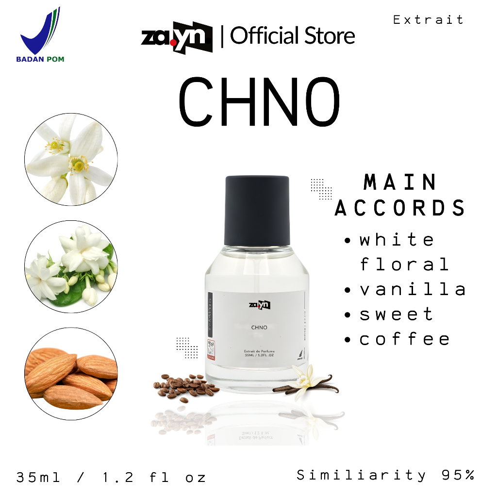 Jual Parfum Extrait Wanita CHNO SAFF CO | Zayn Perfume Official | 35ml ...
