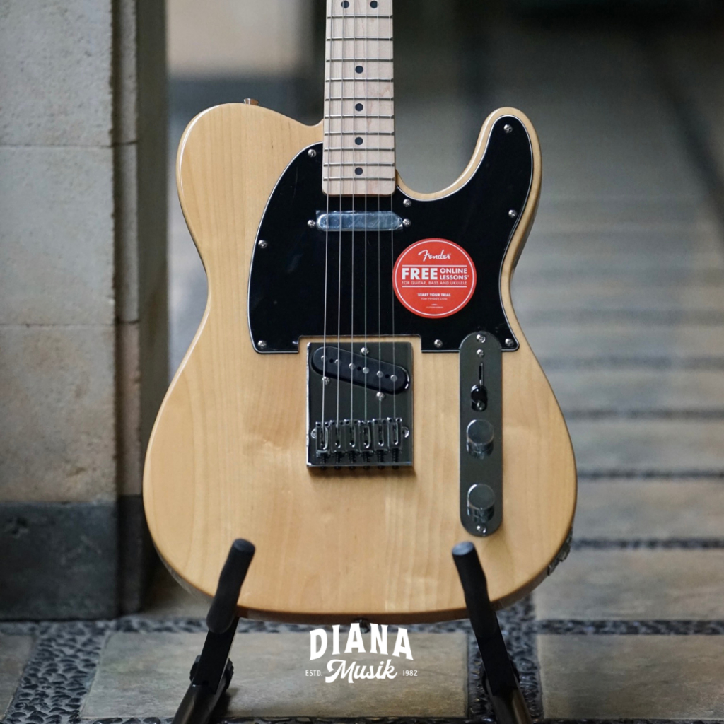 Jual Squier FSR Affinity Telecaster Maple FB, Natural | Shopee Indonesia