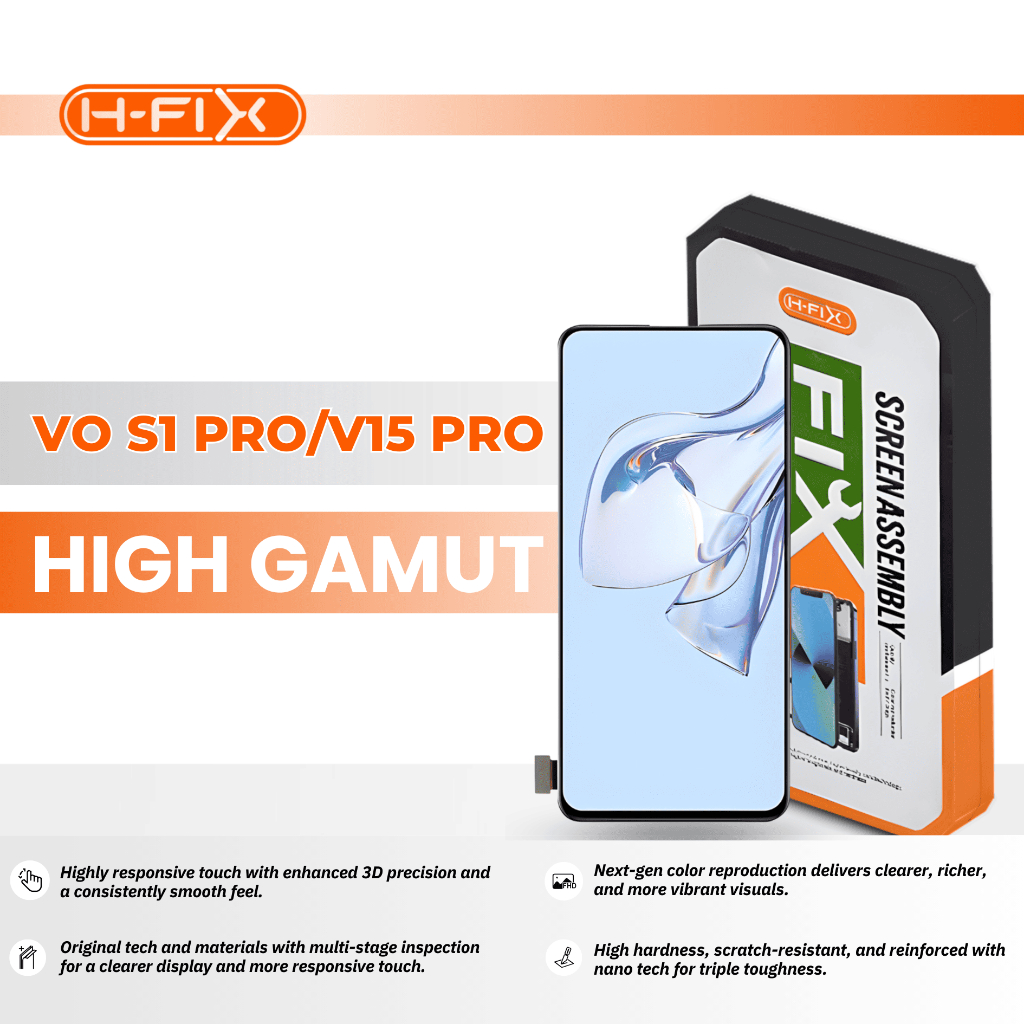 Jual HFIX - Lcd Vivo S1 Pro / V15 Pro / X27 Oled Fullset Touchscreen ...