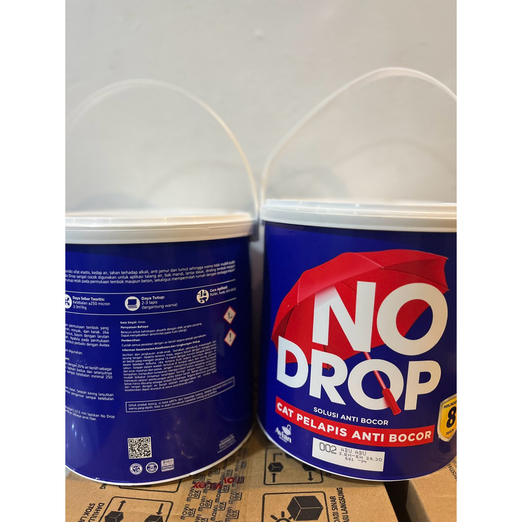 Jual NO DROP 4 KG - CAT DASAR ANTI BOCOR | Shopee Indonesia