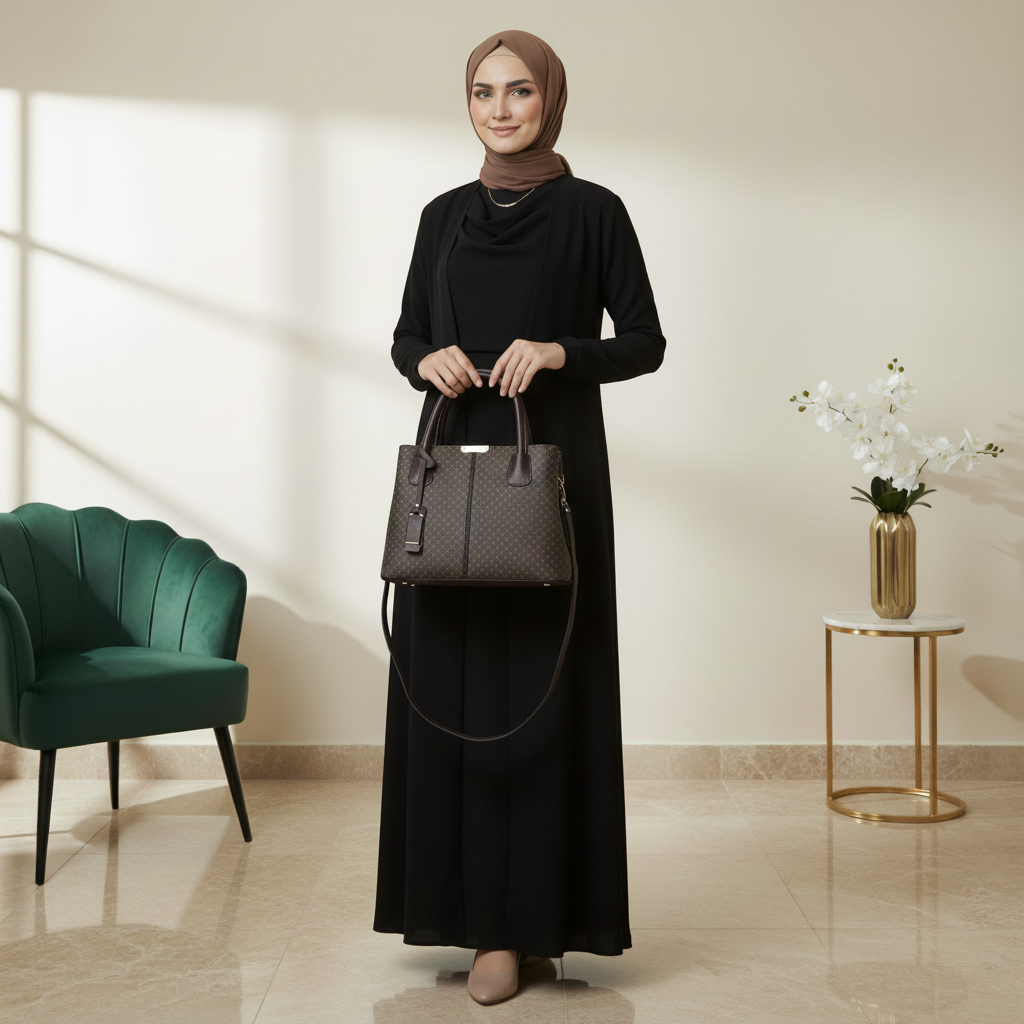 Jual Abaya Outer | Umroh Haji | Abaya Hitam | Shopee Indonesia