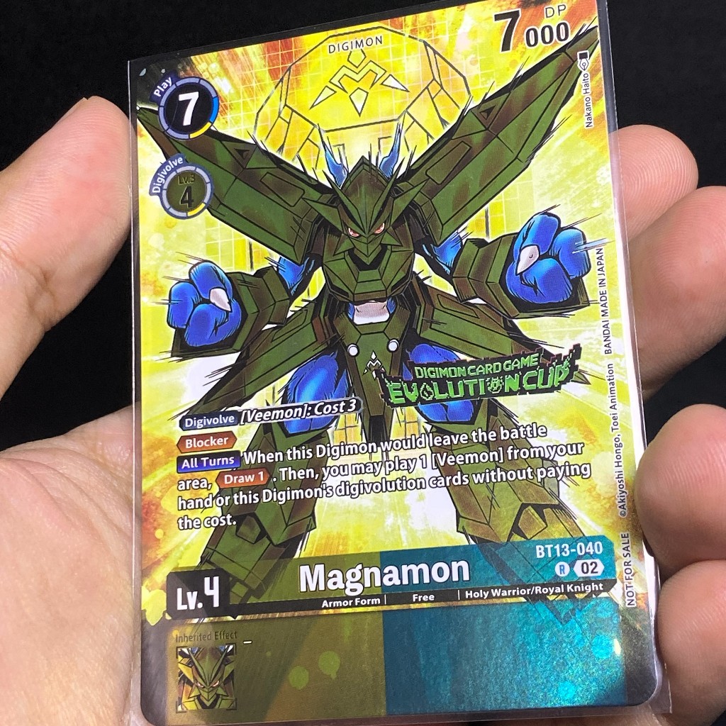 Jual Magnamon BT13-040 Evolution Cup Digimon Card Game English Version ...