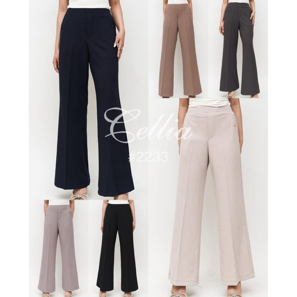 Jual CELANA KULOT SEMI CUTBRAY CELLIA | Shopee Indonesia