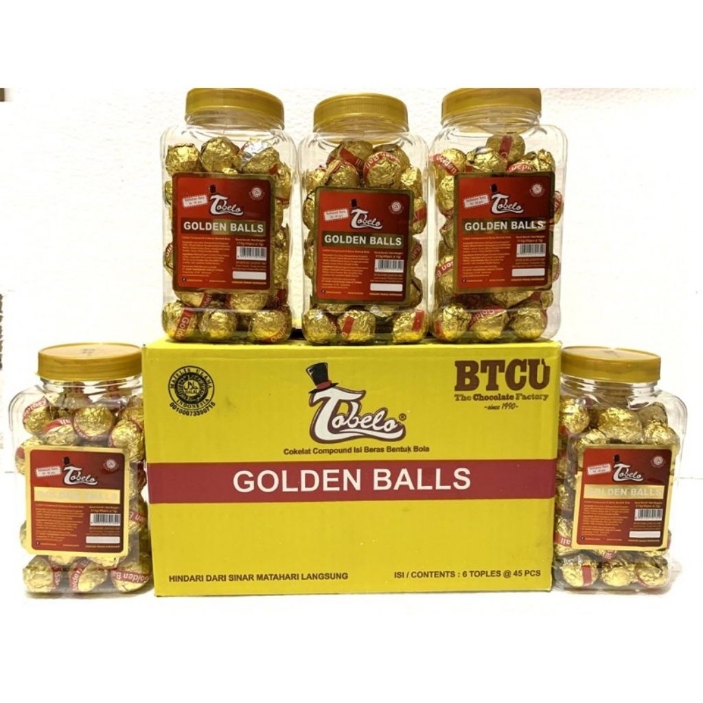Jual Tobelo Golden Balls per dus isi 6 toples | Shopee Indonesia